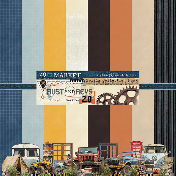 49 and Market Rust and Revs 2.0 12x12 Solids Collection Pack – Cheap ...