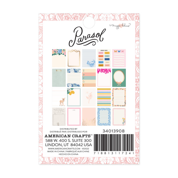 American Crafts Maggie Holmes Parasol 3 x 4 Notecard Pad – Cheap ...